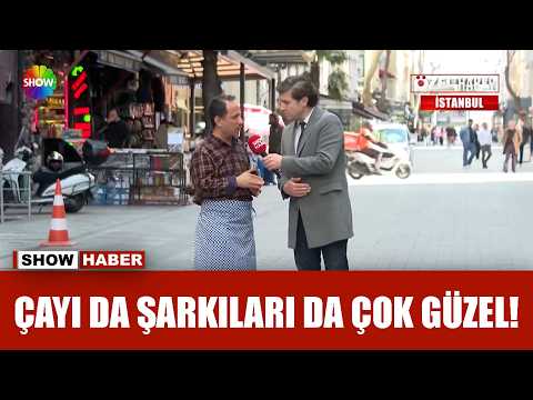 Hem güfteci, hem çaycı!