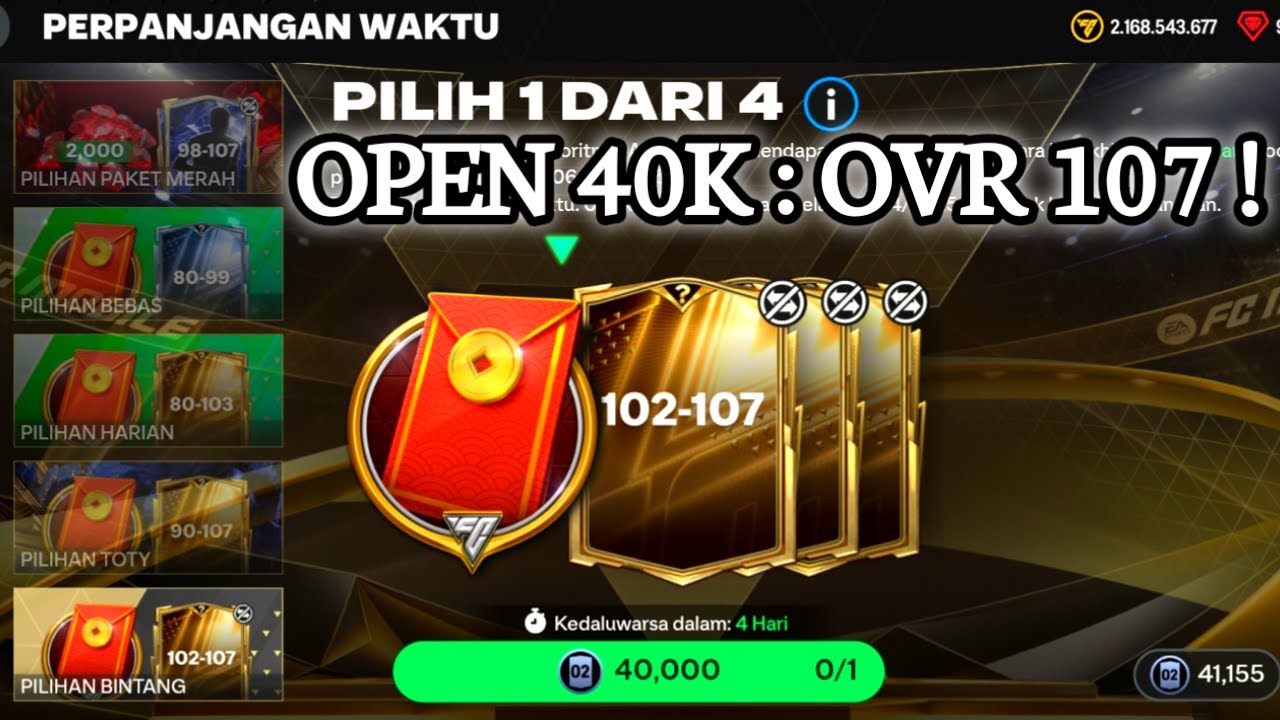 OPEN PICK MARKET 40K KALI YAKIN OVR 107 ! !#shorts #liveshorts #fcmobile #live #eafc25 - YouTube