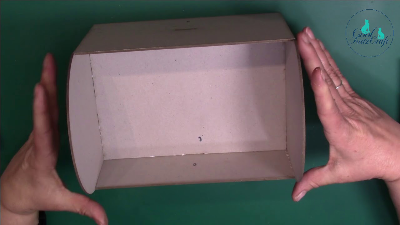 Roll Top Box (CoolKatzCraft Ltd) - how to assembly tutorial, Part 1 ...