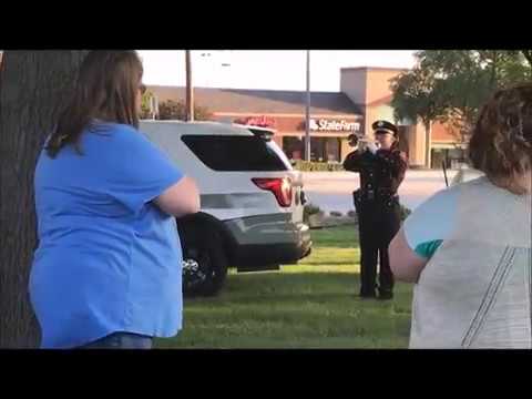 Police Memorial - 21 Gun Salute - Taps - YouTube