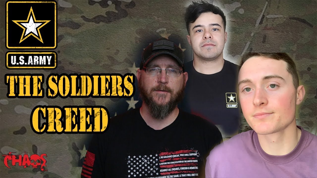 The US Army Soldiers Creed - YouTube