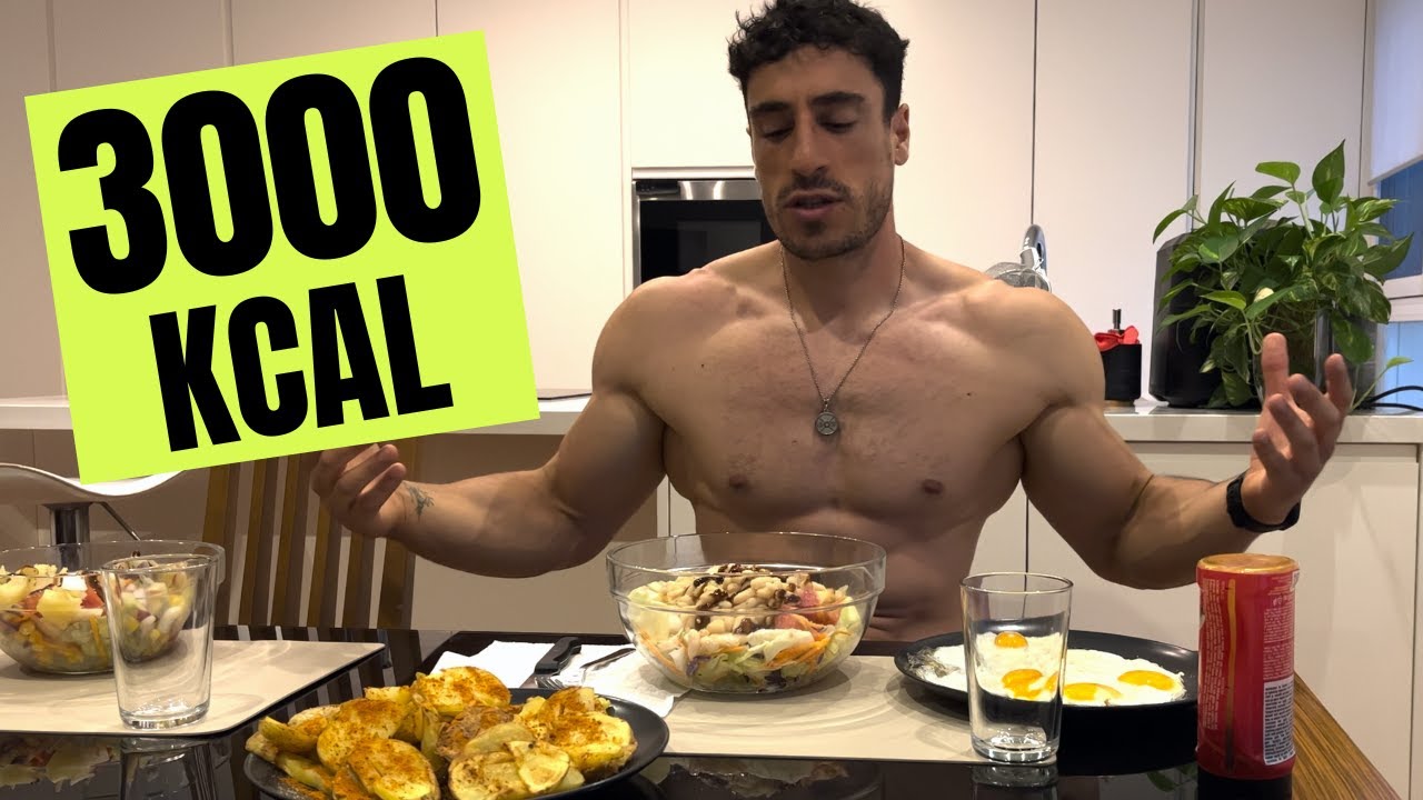 14 WEEKS OUT | UN DÍA EN MI DIETA de 3000 KCAL - YouTube