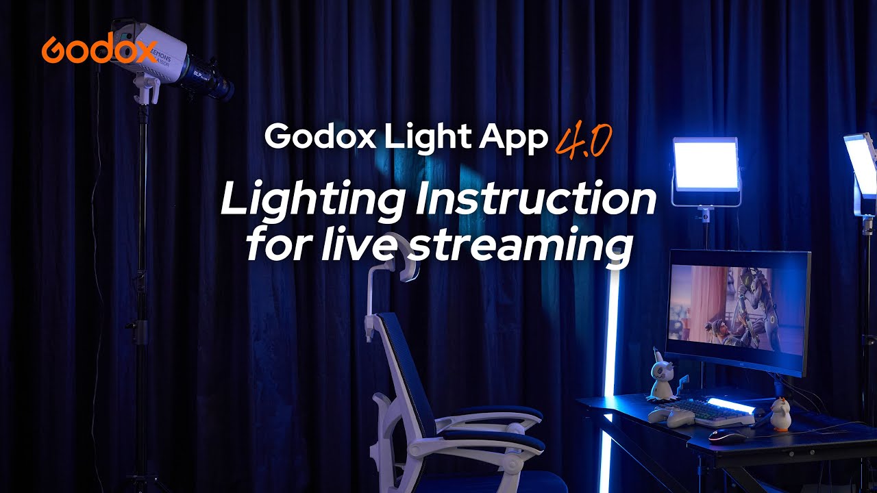 How to Light an Esports Gaming Room for Streaming Atmosphere with Godox ...