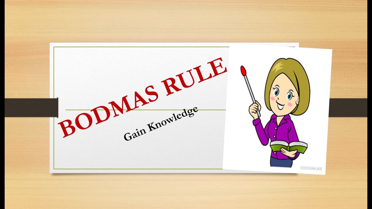 lecture 1: Order of operations || BODMAS rule || Examples - YouTube