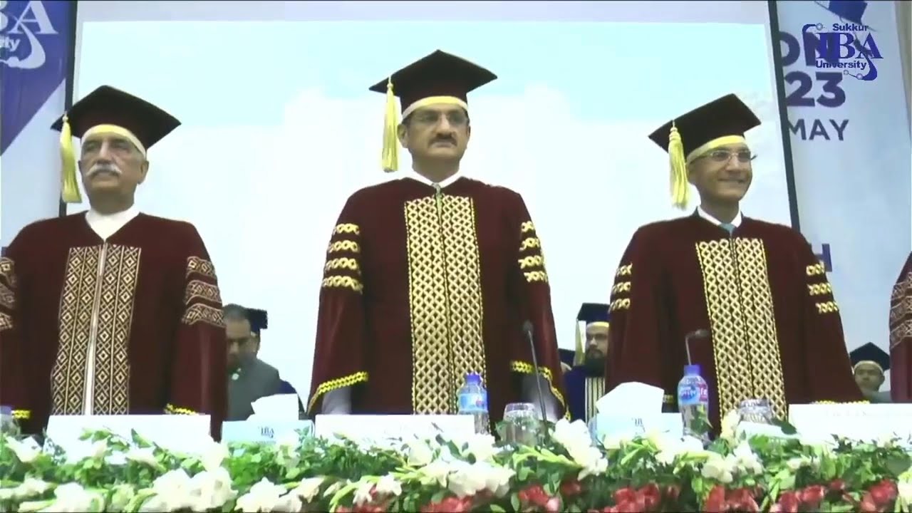 Convocation 2023 (IX th Convocation) of Sukkur IBA University ...