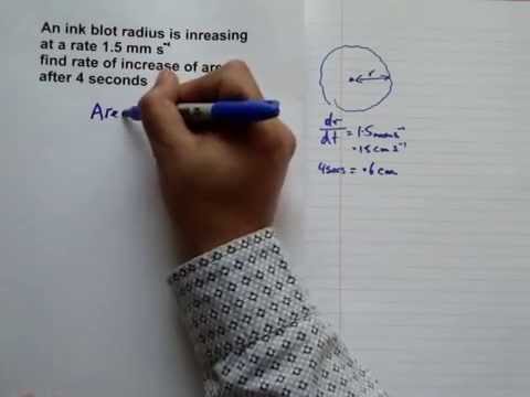 maths made easy related rates - YouTube