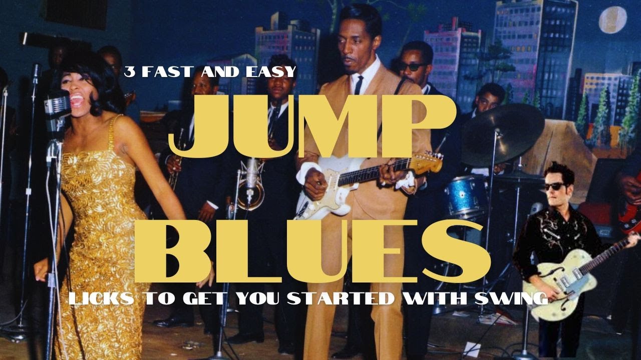 JUMP BLUES START HERE - Intermediate guitar lesson - Hollywood Fats ...