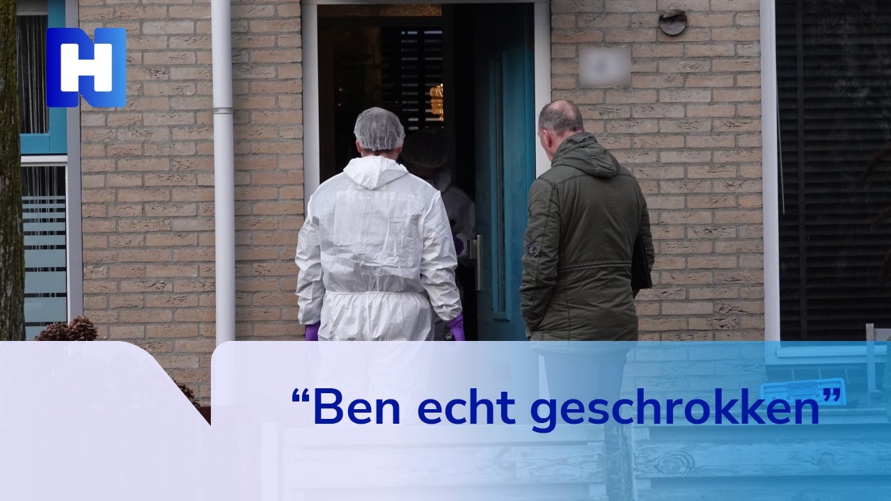 Dode man met mes in rug gevonden in achtertuin, Hoorn in shock - YouTube