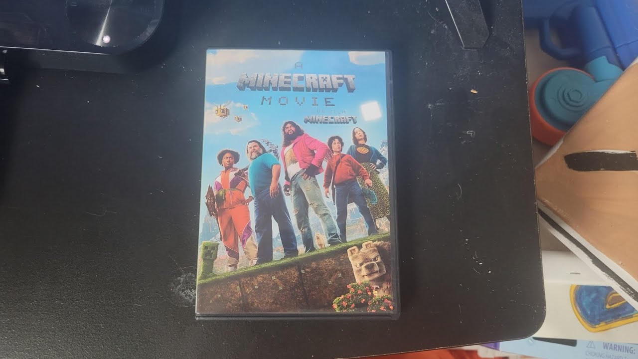 Opening to A Minecraft Movie 2025 DVD - YouTube