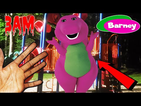 DO NOT PLAY THE BARNEY SONG BACKWARDS AT 3AM!! *BARNEY ATTACKED US*