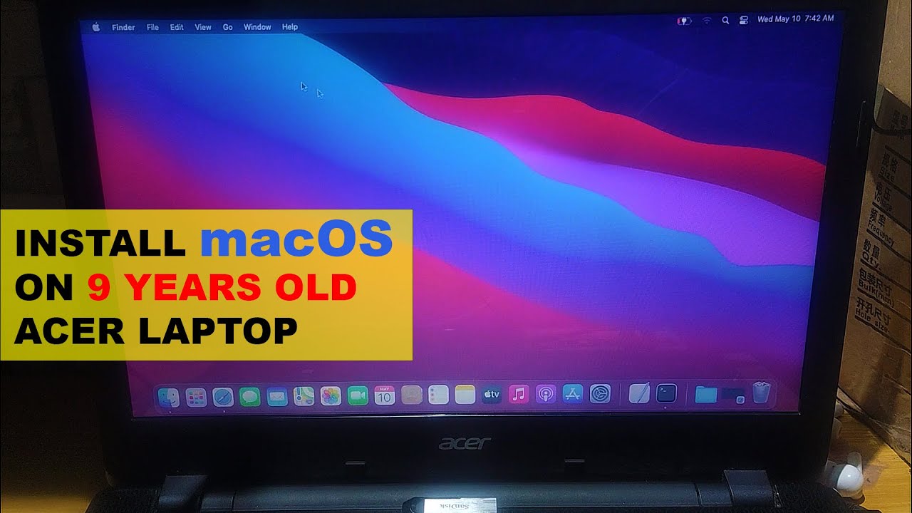 Install macOS on 9 years old ACER Laptop - YouTube