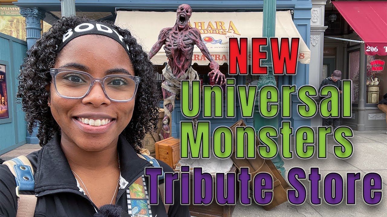 NEW Universal Monsters Tribute Store Opens At Universal Studios Orlando ...