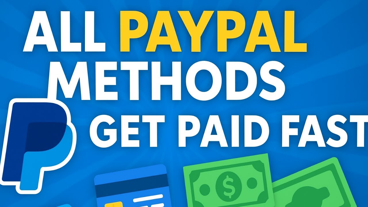 💰 All the Ways to GET PAID with PayPal! (FAST & EASY Methods) - YouTube