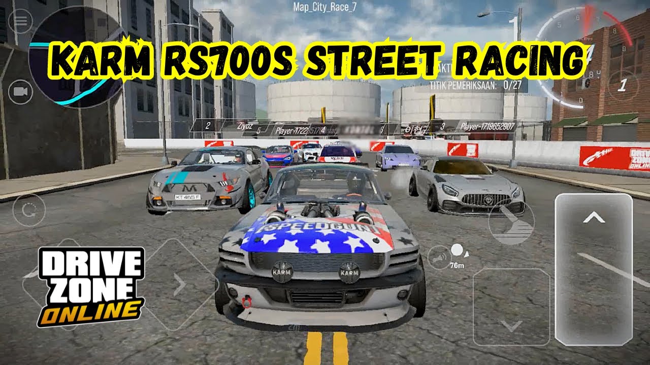 KARM RS700 STREET RACING - DRIVE ZONE ONLINE - YouTube