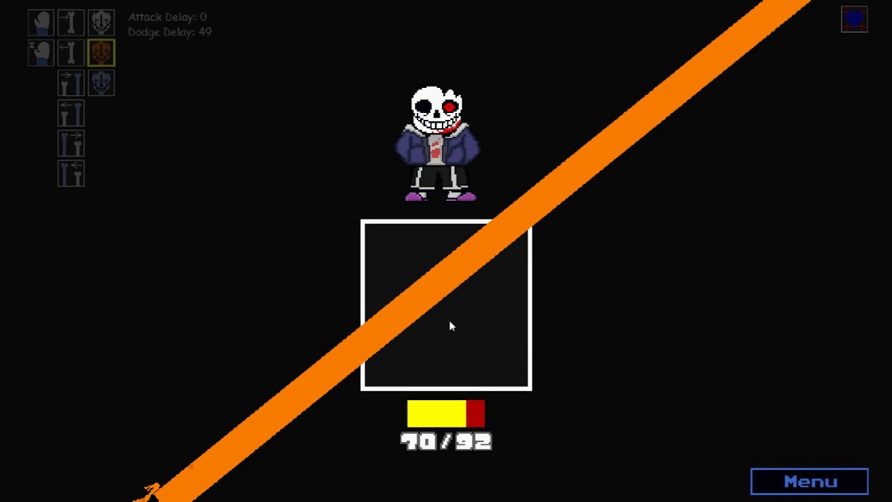 Horrortale Sans(Sans simulator) - YouTube