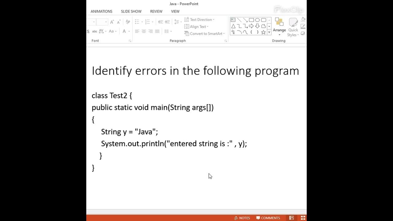 Spotting error2 | Raghu Konduri | Programming and Coding Tutorials - YouTube