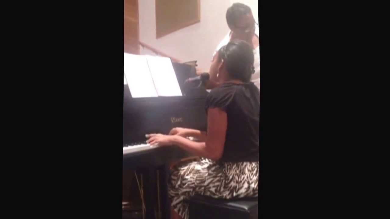 Getting ready for Bass Hall - Madison Anglin with vocal coach First ...