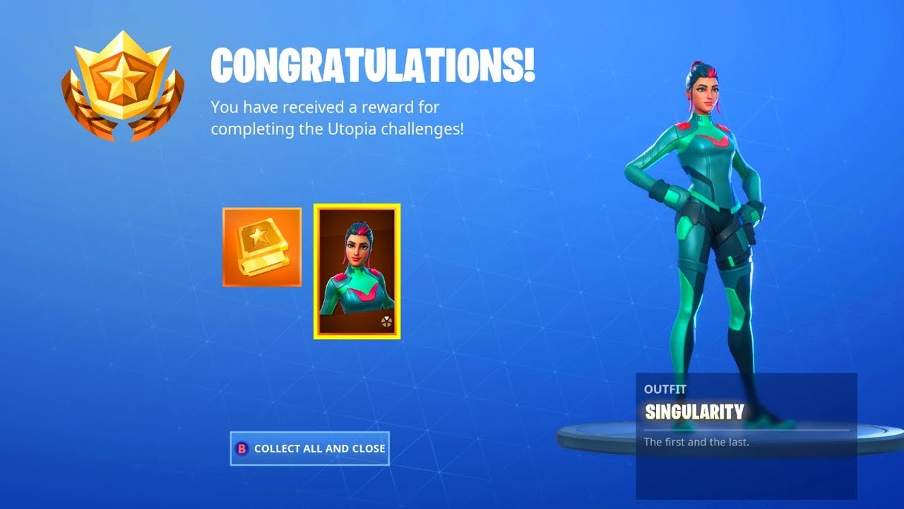 Unlocking The New Season 9 Singularity Skin In Fortnite - YouTube