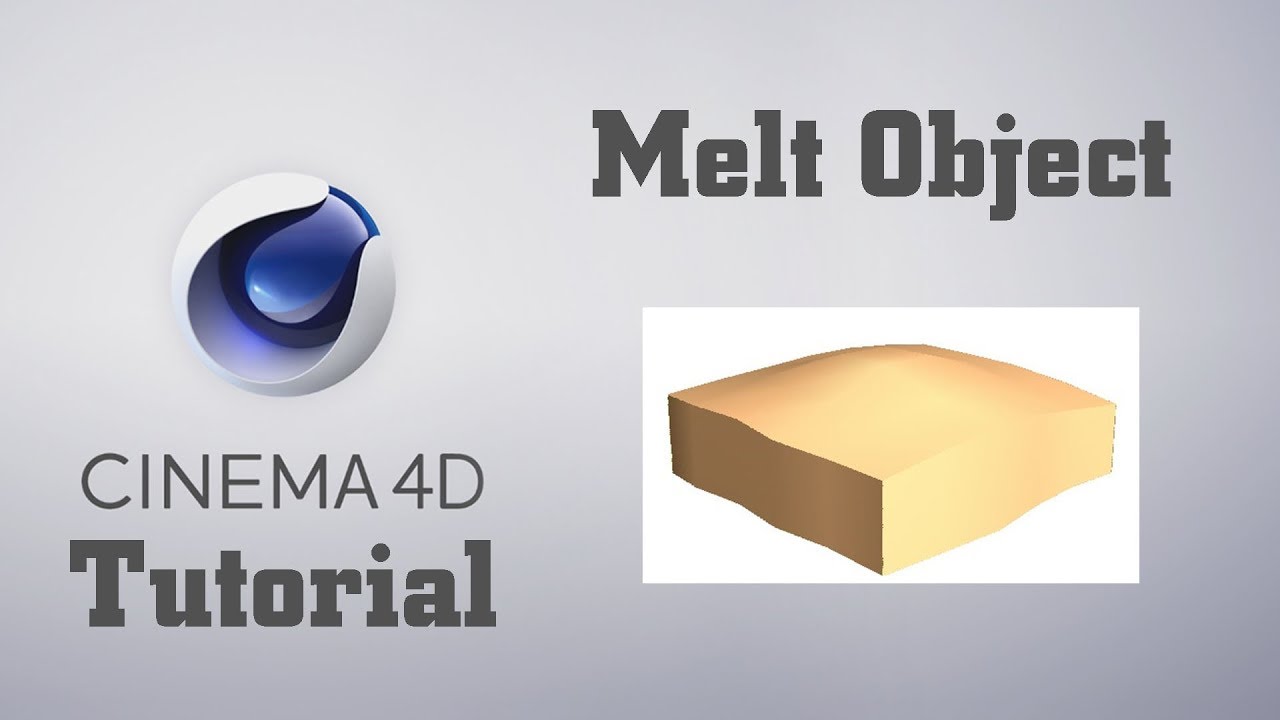 Melt Object [Cinema4D Tuts] | Visual Effects Channel - YouTube