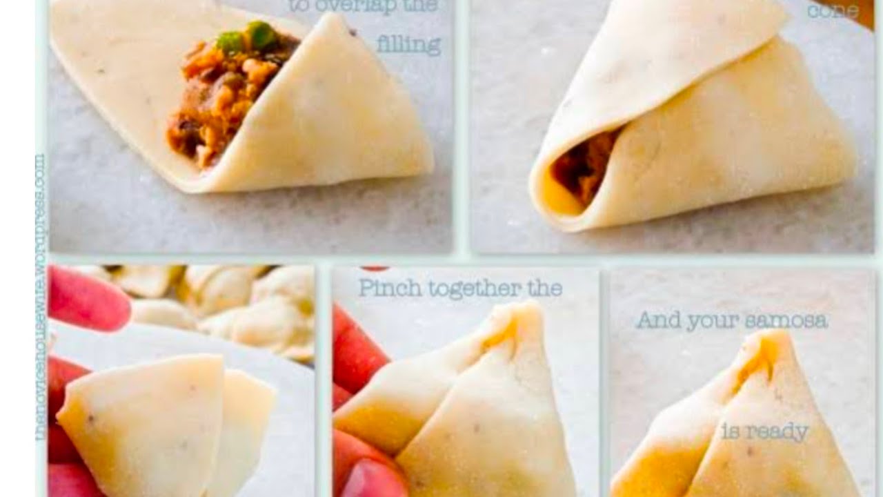 Samosa Folding Techniques - How to fold Samosa perfectly (Ramzan ...
