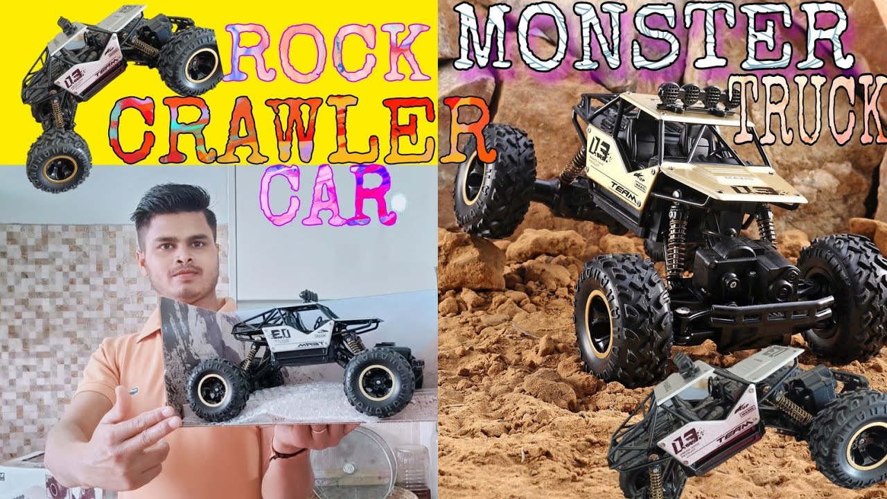 How To Unboxing Rock Crawler Car || 4×4 Wheel Drive High Speed Powerful ...