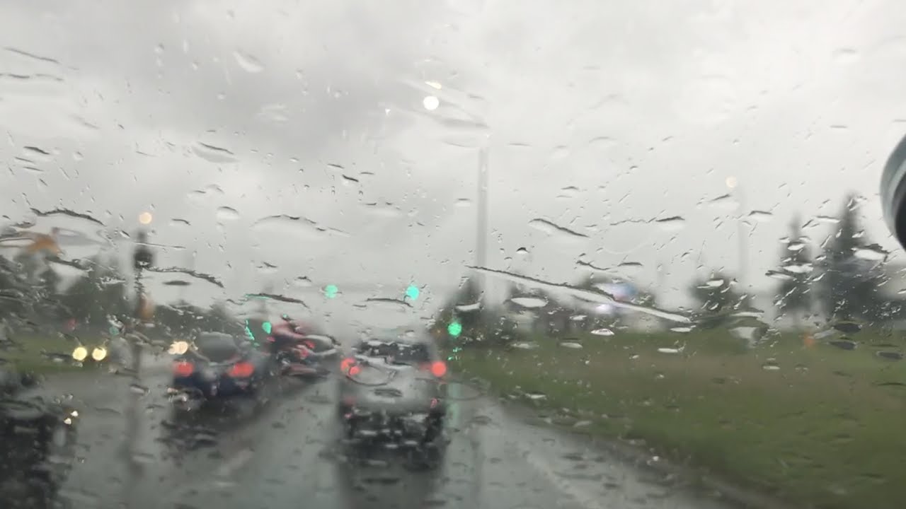 Tesla into the Storm - YouTube