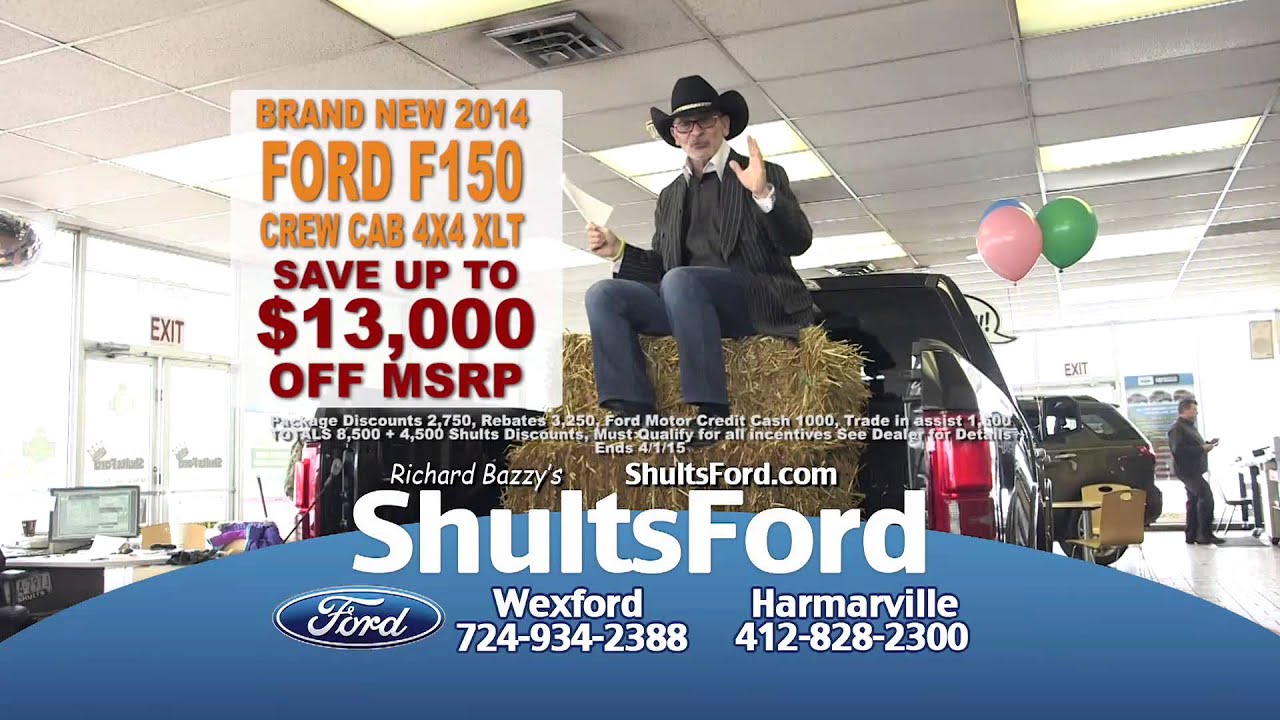 March 2015 is Truck Month @ Shults Ford of Harmarville Save now - YouTube