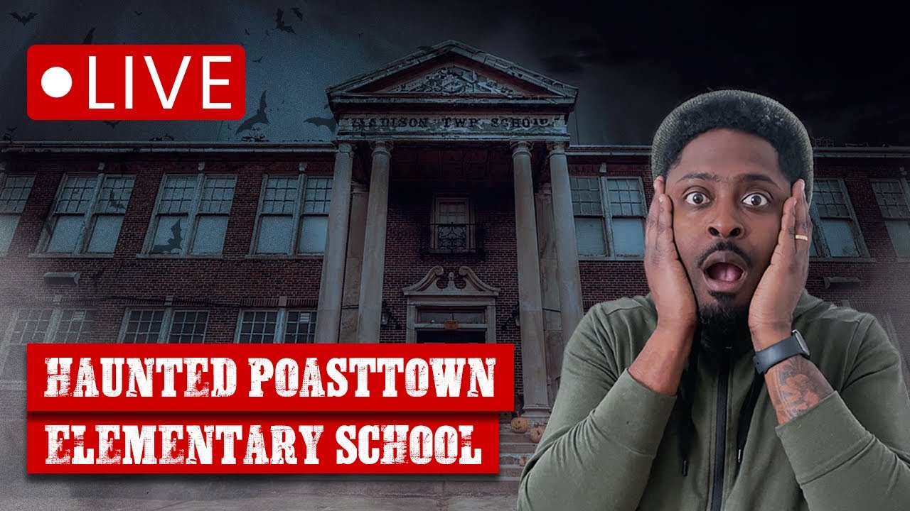 Haunted Poasttown Elementary School LIVE - YouTube