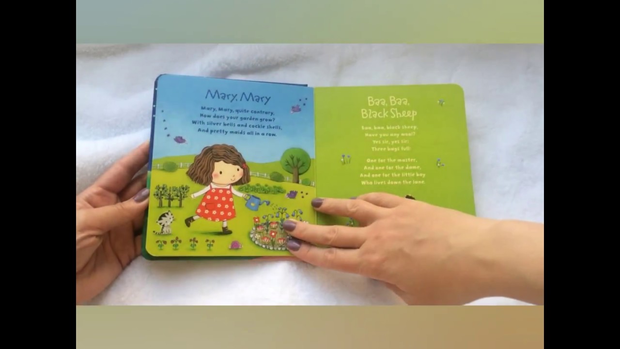 Usborne very first nursery rhymes. - YouTube