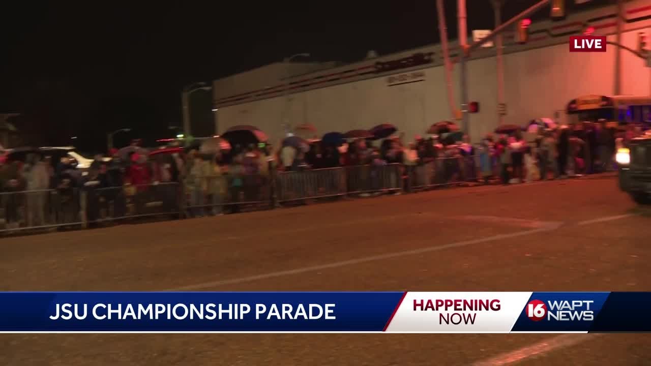 Watch full coverage: JSU Celebration Bowl victory parade held in ...