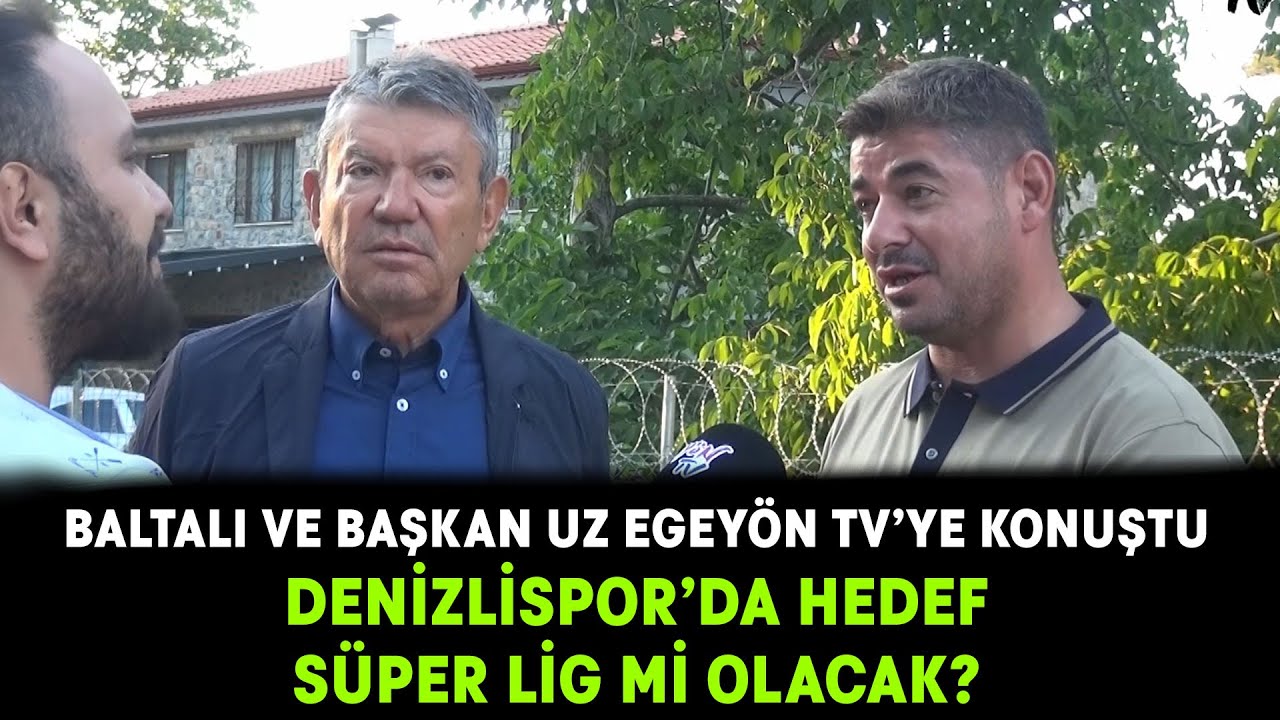 Derya Baltalı ve Mehmet Uz'dan Tavas'ta Denizlispor mesajları - YouTube