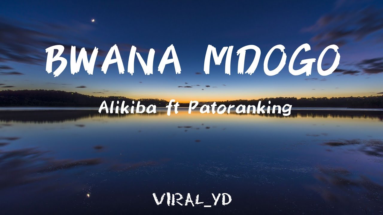 Alikiba feat Patoranking - Bwana Mdogo {Lyrics Video} - YouTube