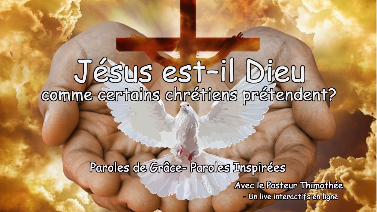 Jésus est-il Dieu comme les chrétiens prétendent ??? - YouTube