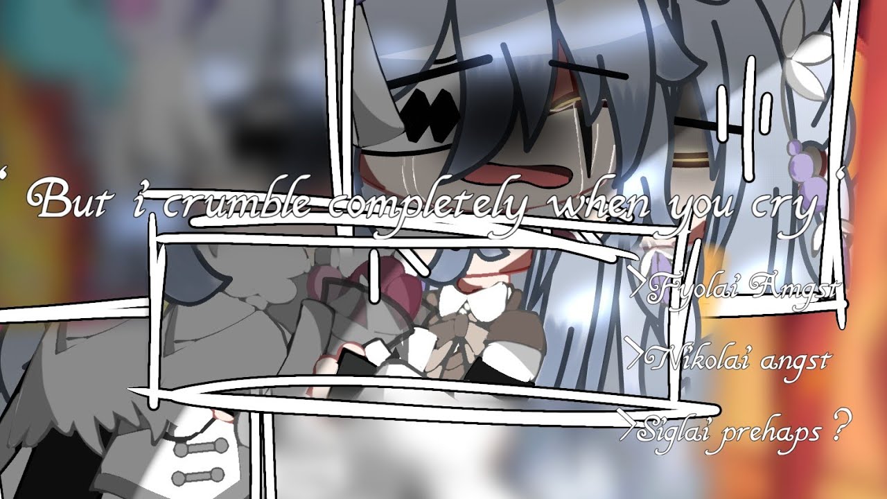' But i crumble completely when you cry ' / Fyolai | Nikolai angst ...
