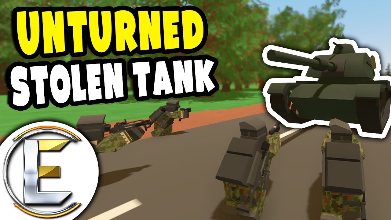 Stolen M60 Tank Rampage | Unturned Military RP - Mission: Take Down The ...