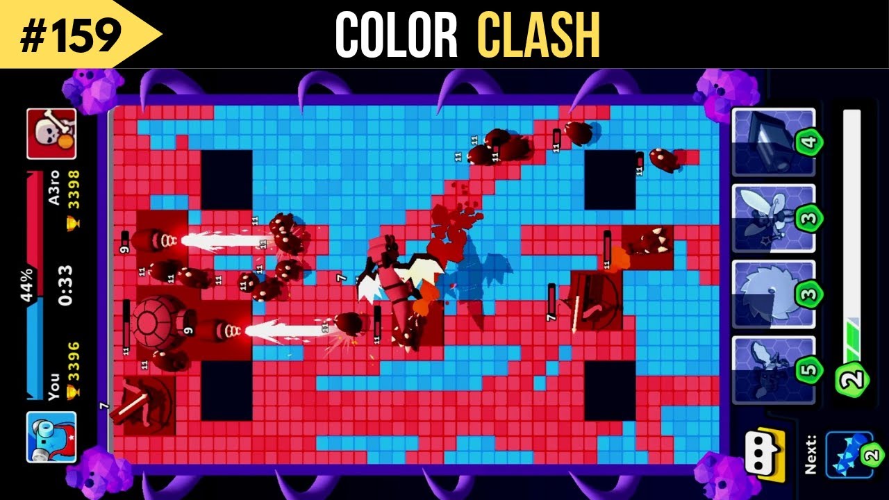 Color clash gameplay - color clash game - color clash #159 - YouTube
