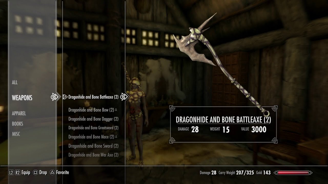 Skyrim PS4 Mod: Dragonhide Gear - YouTube