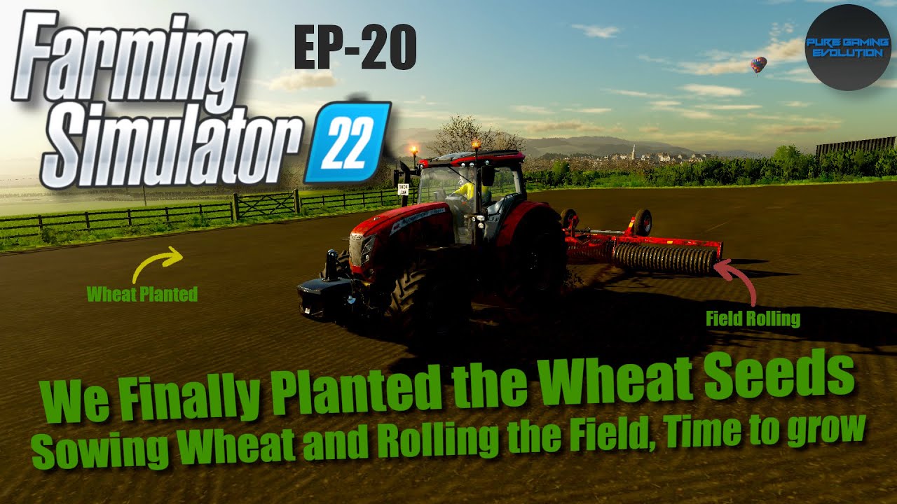 IT'S MARCH, PLANTING WHEAT & ROLLING the FIELD, Get Growing | FARMING ...
