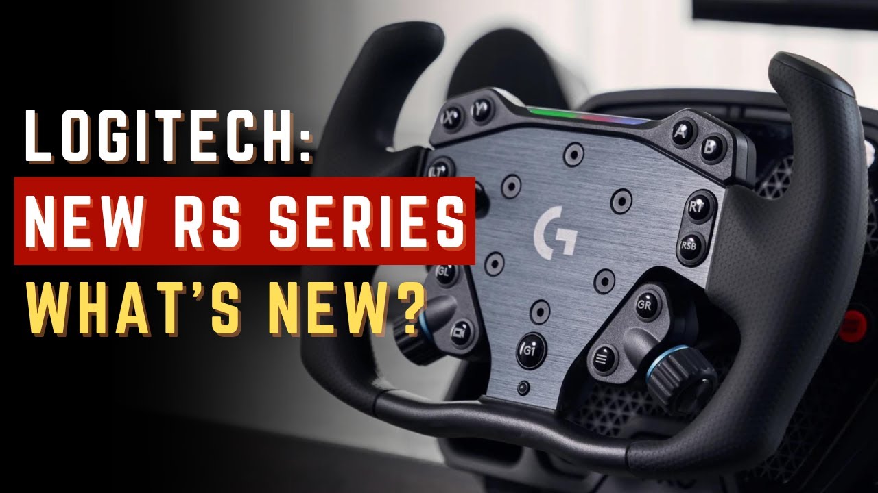 The Logitech RS Series Announced: What's New | Sim Racing Updates - YouTube