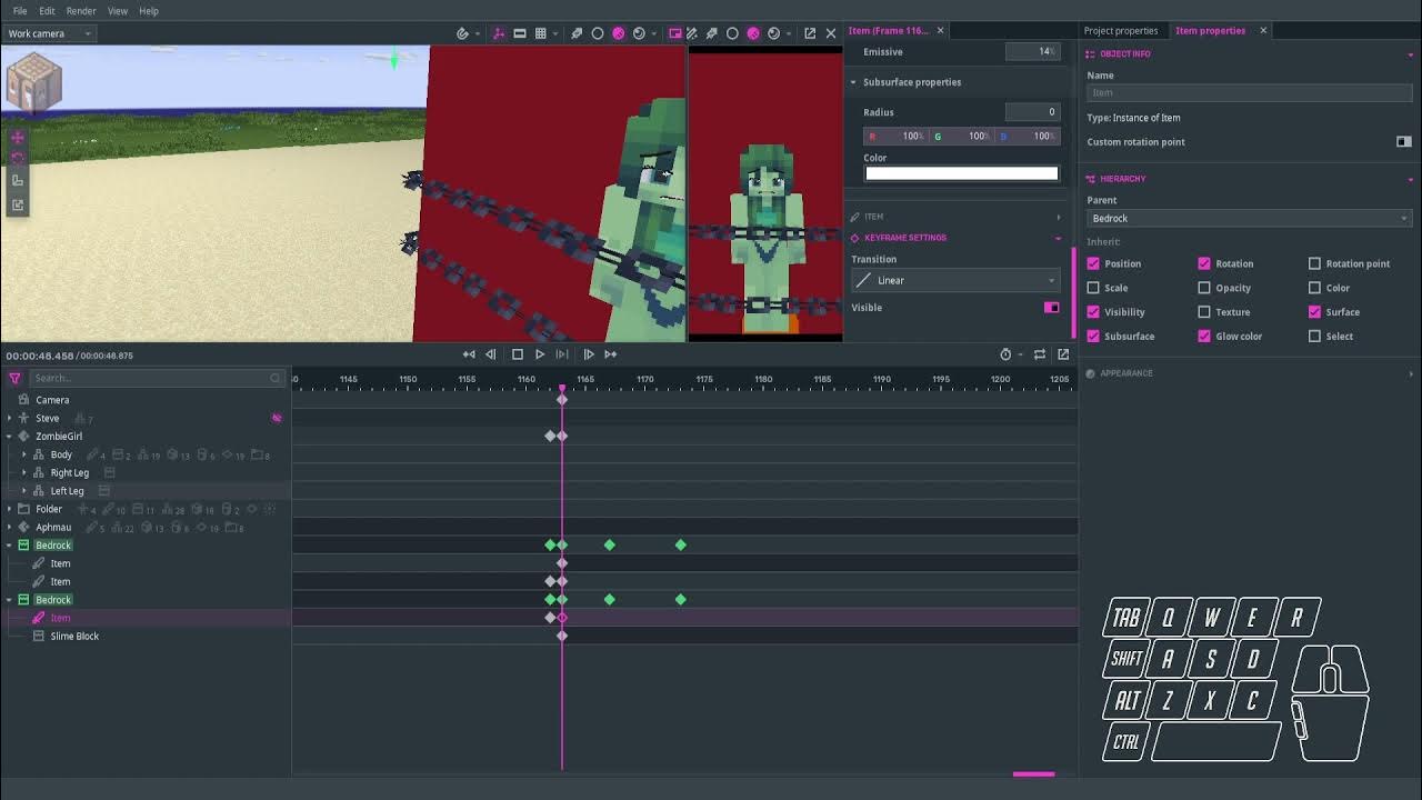 How to make Minecraft Animations with Mine Imator #minecraftanimation # ...