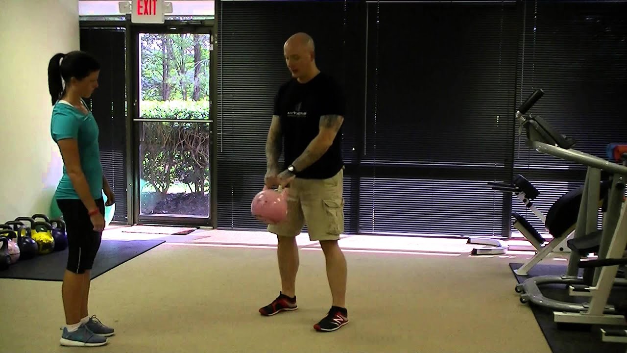 2-Handed Kettlebell Swing - YouTube