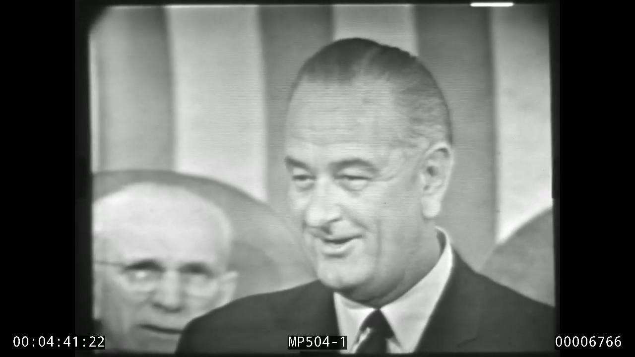 President Johnson's 1965 State of the Union Address, 1/4/1965, MP504 ...