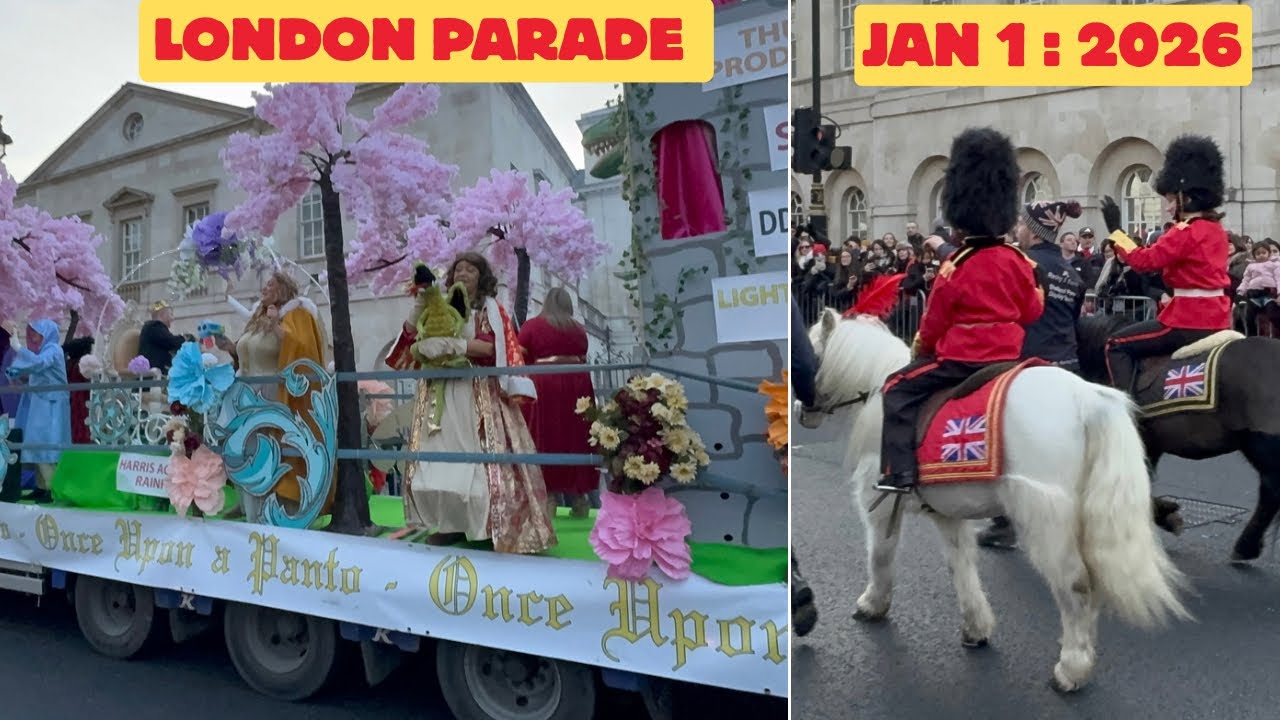 🥰🎉Unmissable! London’s New Year Parade – 1 January 2026 🎉 - YouTube