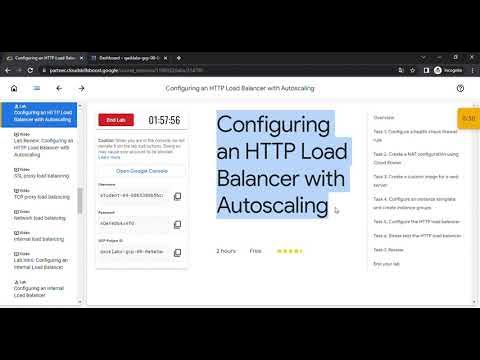 Configuring an HTTP Load Balancer with Autoscaling - YouTube