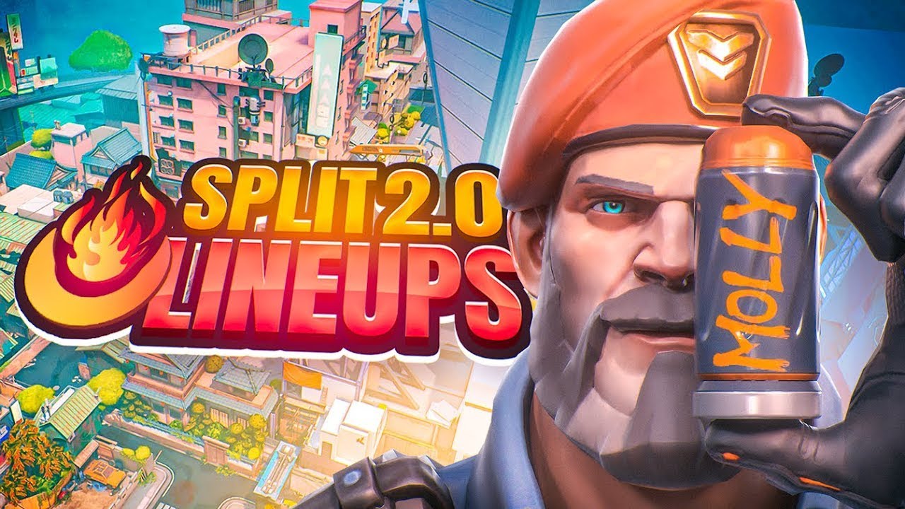 [NEW] BRIMSTONE MOLLY LINEUPS ON SPLIT VALORANT GUIDE 2024 - YouTube