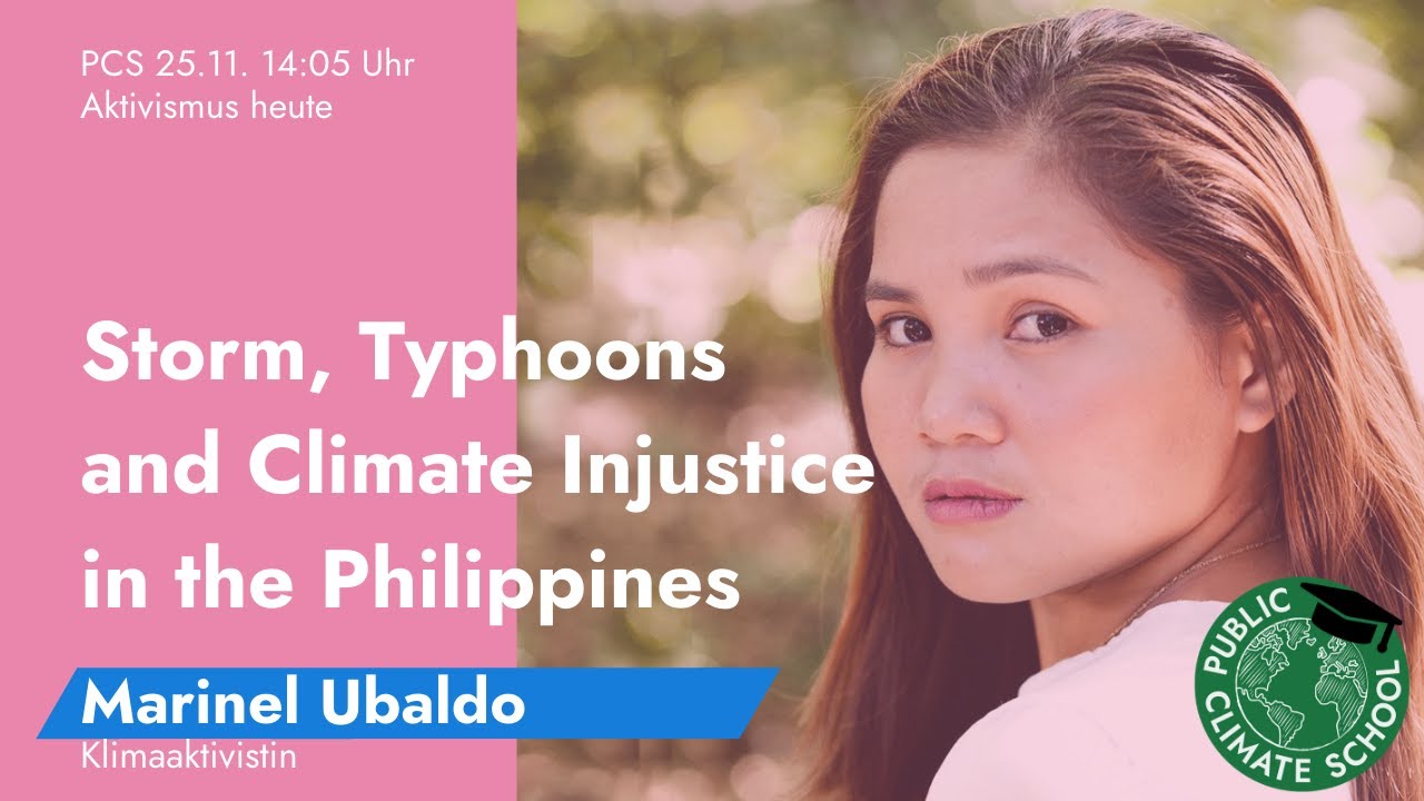 Marinel Ubaldo – Storm, Typhoons and Climate Injustice in the ...