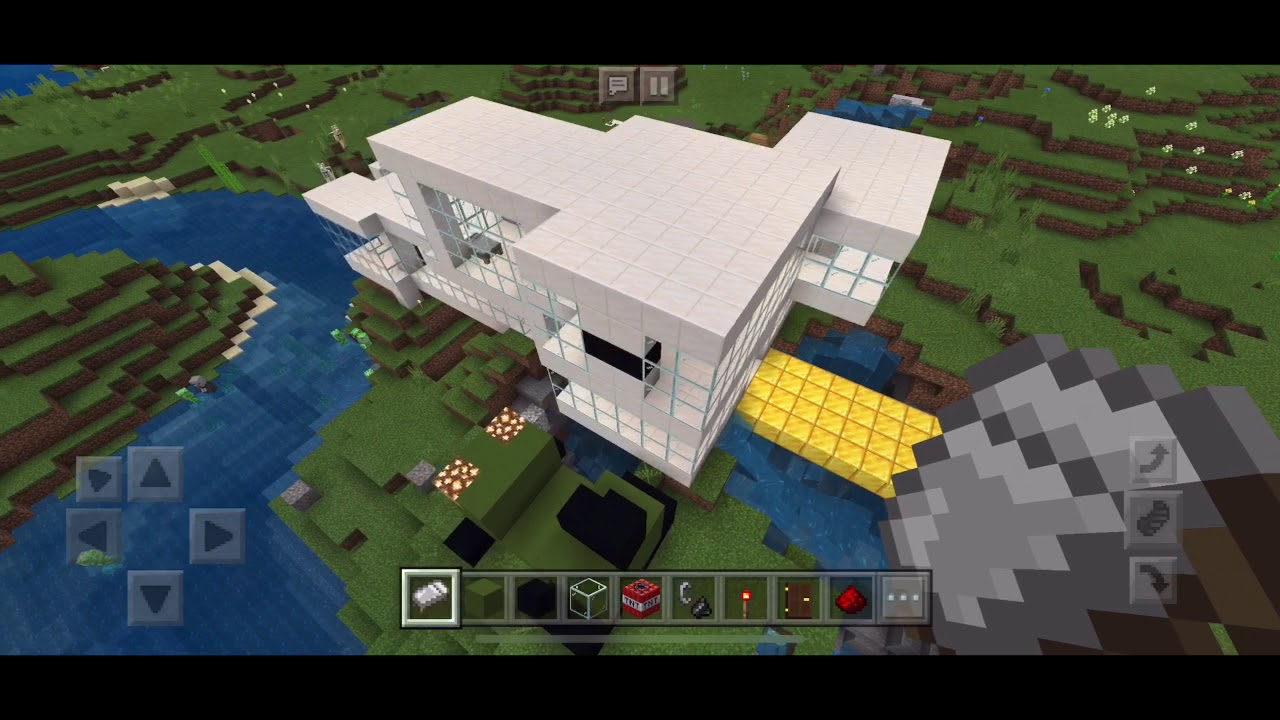 Minecraft house trailer - YouTube