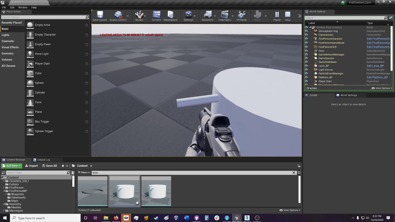 Rotating Lever (early Stage) - YouTube