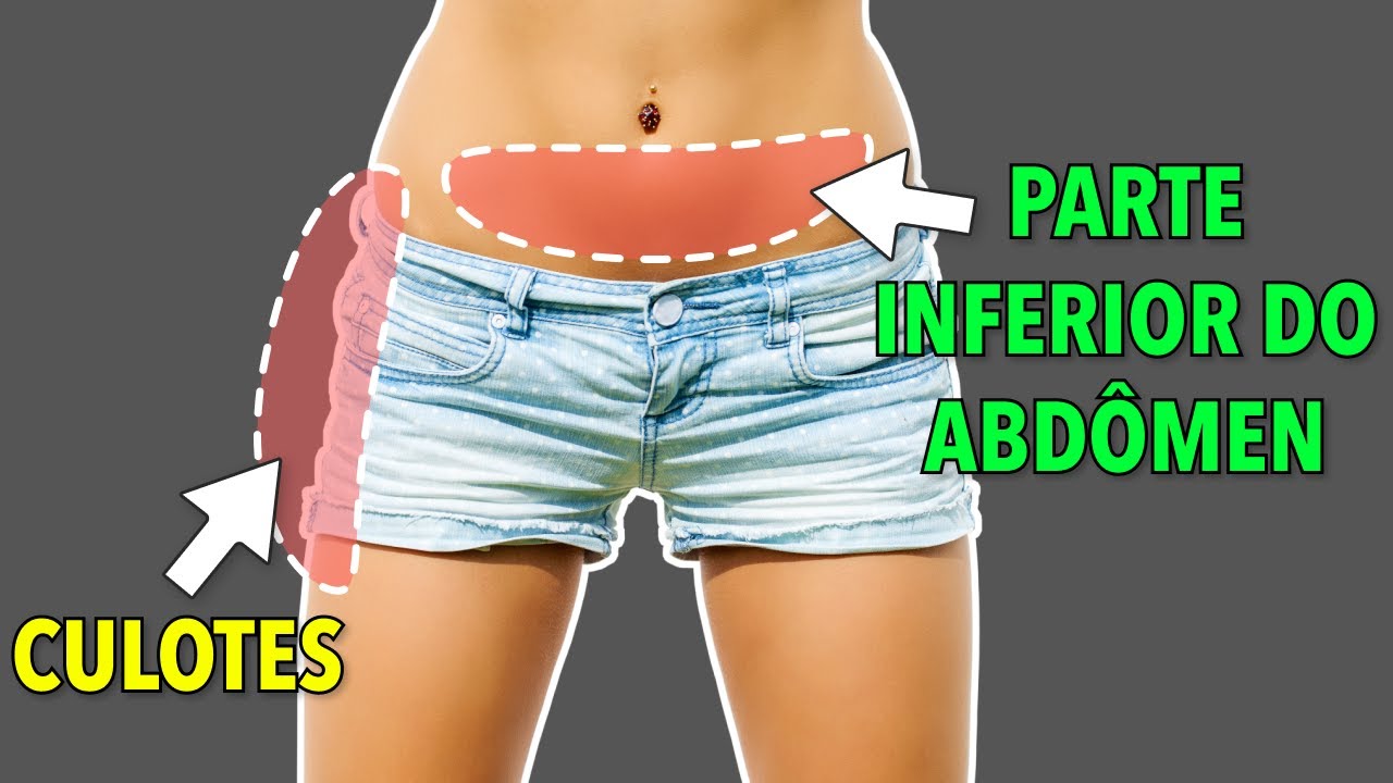 Gordura Dos Culotes Parte Inferior Da Barriga Reduzir Gordura