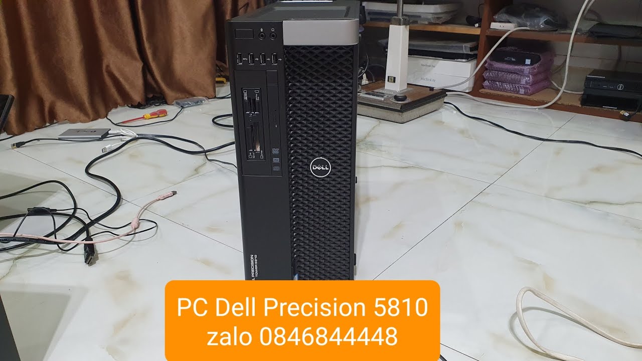Đã xong. PC Dell Precision 5810, xeon (2.4, 28cpu), ram 64, card rời 8G ...